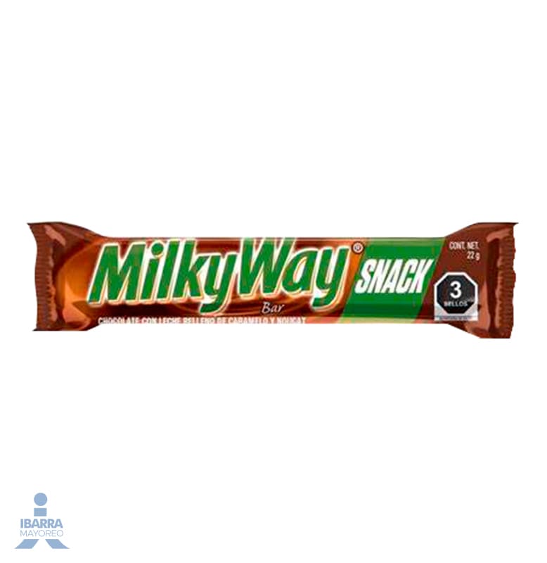 chocolate milky way snack 11/22 g | Ibarra Mayoreo