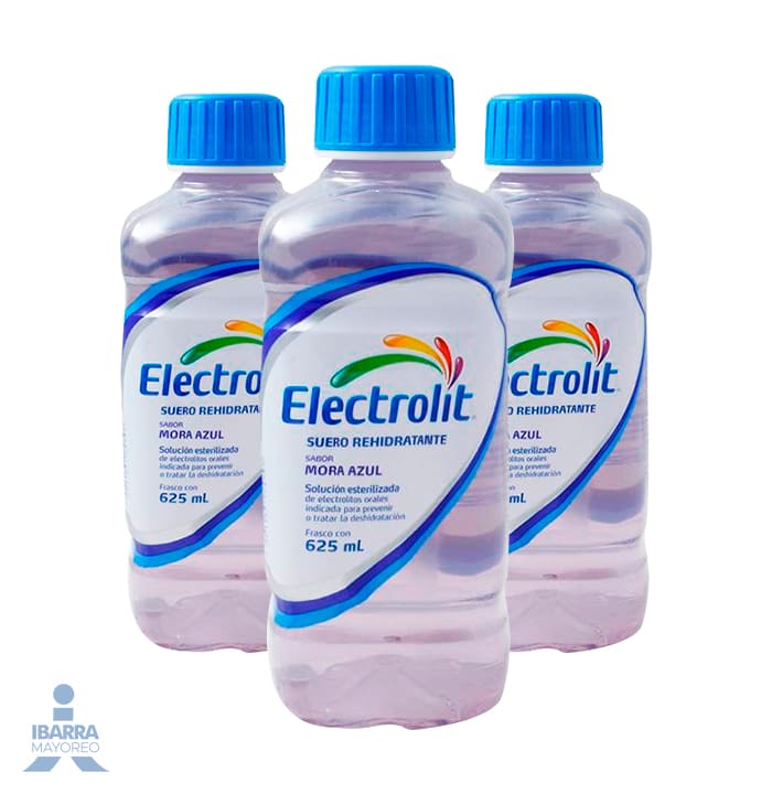 SUERO ELECTROLIT MORA AZUL 625 ML | Ibarra Mayoreo