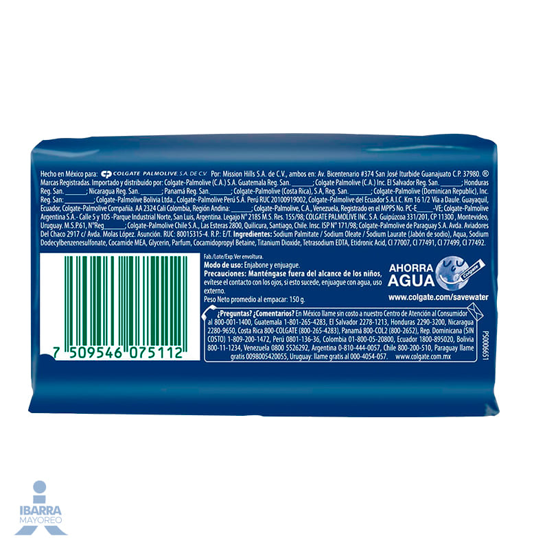 jabon de tocador palmolive neutro balance men 120 g | Ibarra Mayoreo jabon de tocador palmolive neutro balance men 120 g | Ibarra Mayoreo