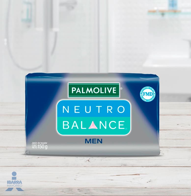 jabon de tocador palmolive neutro balance men 120 g | Ibarra Mayoreo jabon de tocador palmolive neutro balance men 120 g | Ibarra Mayoreo