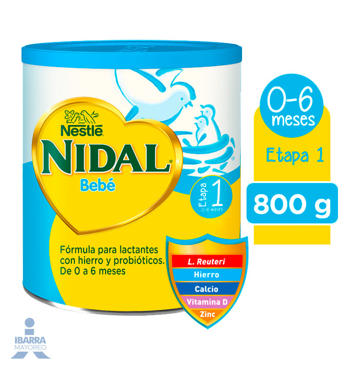 nestle nidal etapa 1 800 g | Ibarra Mayoreo