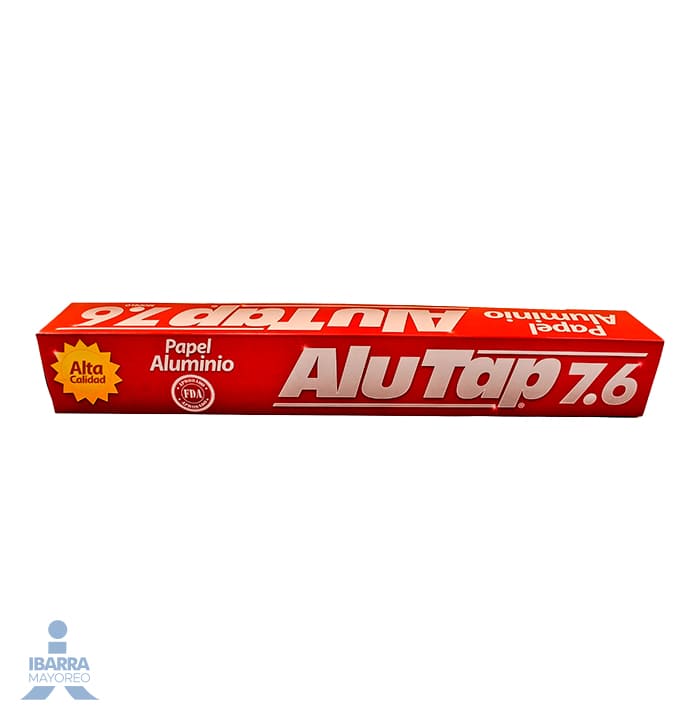 papel aluminio alu tap 7 6 | Ibarra Mayoreo