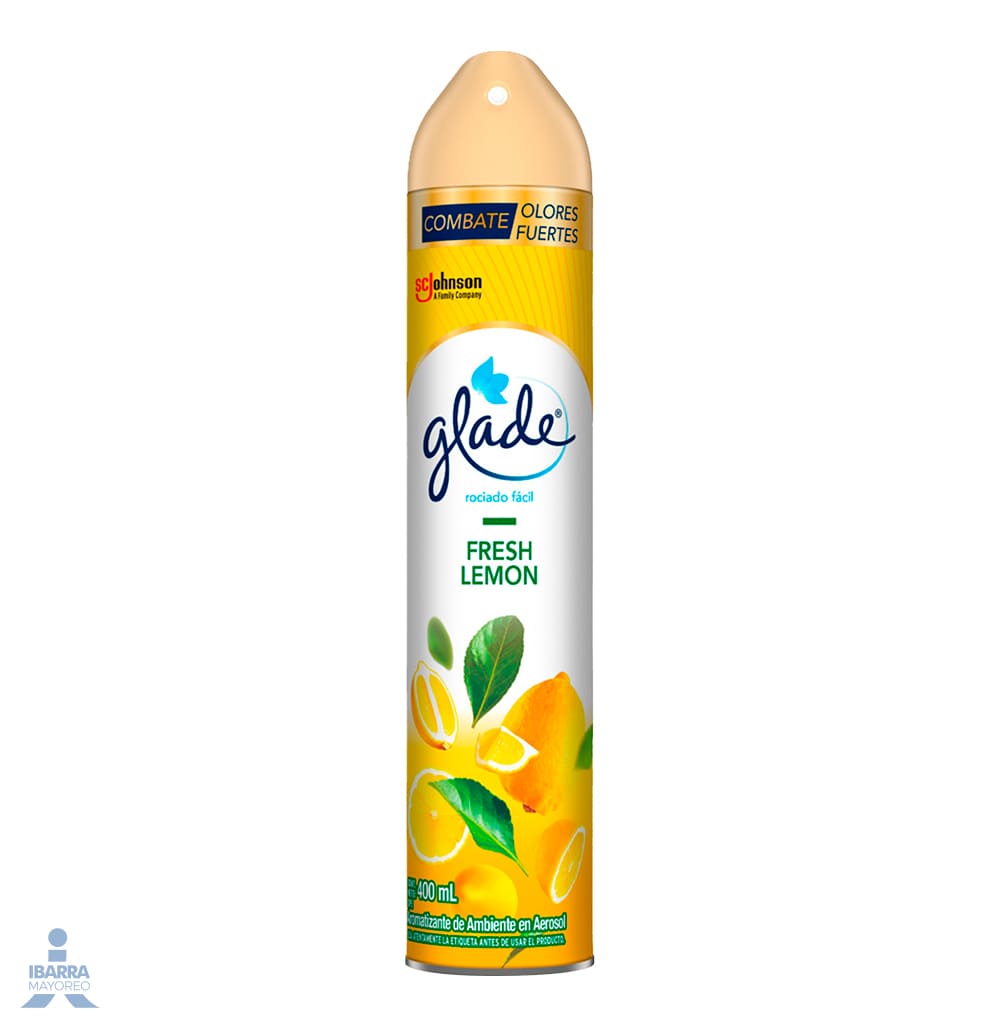 Aromatizante Glade Fresh Limón 400 Ml.