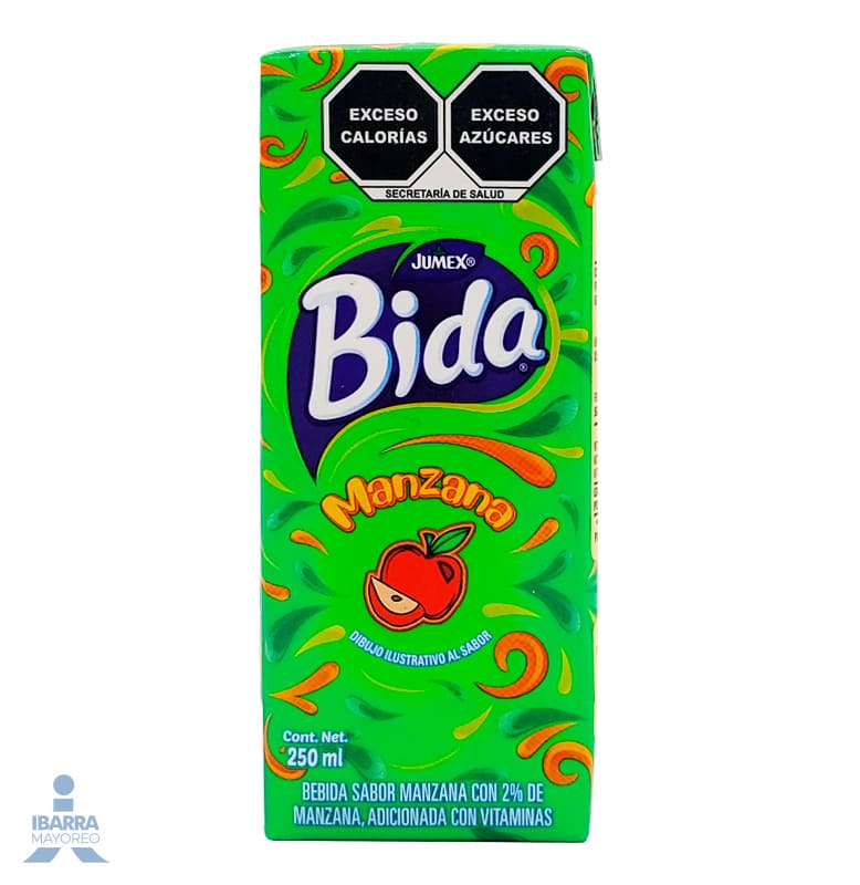 BEBIDA JUMEX BIDA MANZANA 250 ML | Ibarra Mayoreo