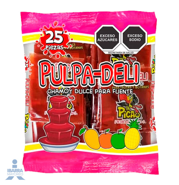 pulpa de tamarindo picao deli 25 pzas | Ibarra Mayoreo