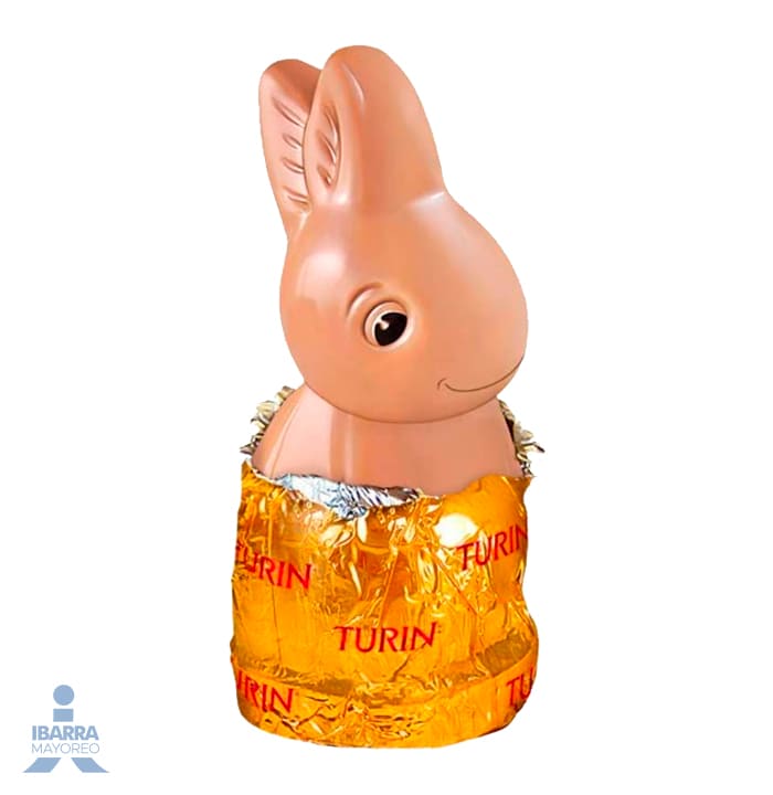 chocolate turin conejo 24 pzas | Ibarra Mayoreo