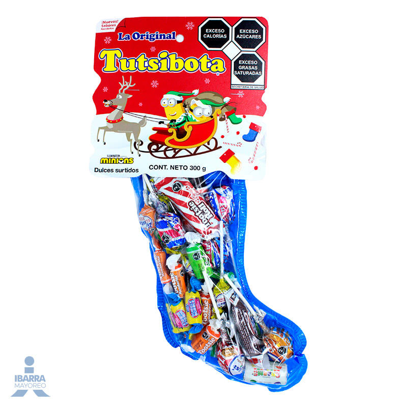 bota navidad tutsi mediana 300 g | Ibarra Mayoreo