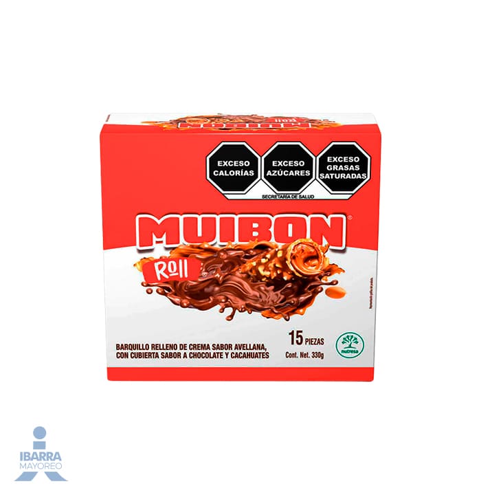 dulce mui bon avellana 15 pzas | Ibarra Mayoreo