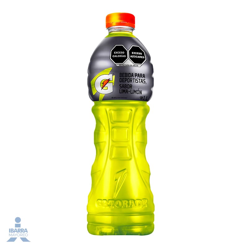 bebida gatorade lima limon 1 l | Ibarra Mayoreo