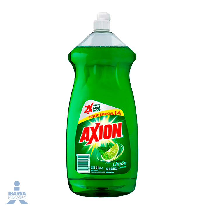 detergente liquido lavatrastes axion limon 1 4 l | Ibarra Mayoreo