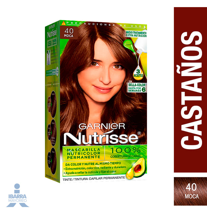 tinte nutrisse moca no 40 | Ibarra Mayoreo