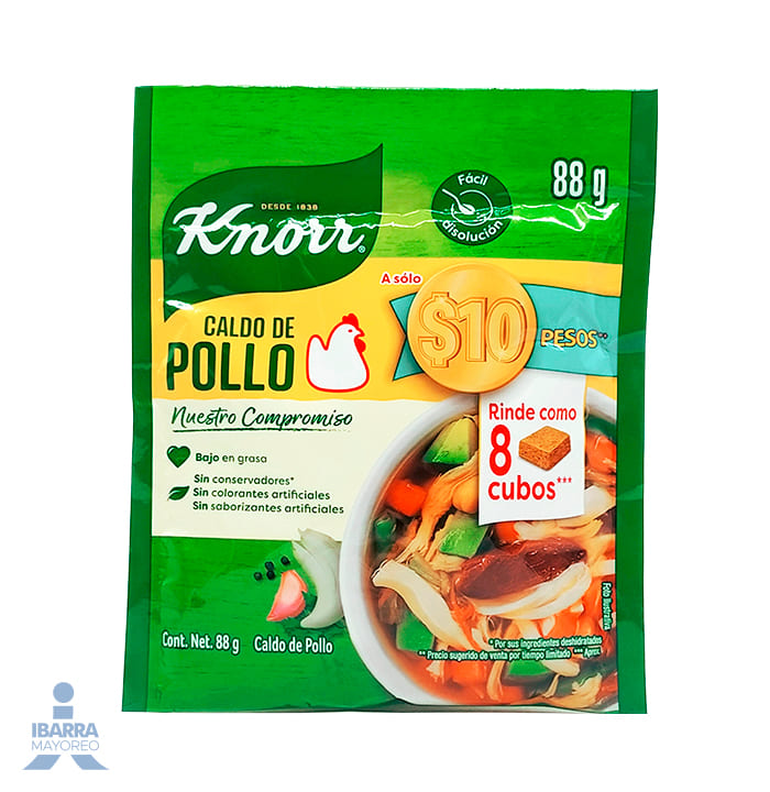 knorr suiza sobre 88 g | Ibarra Mayoreo