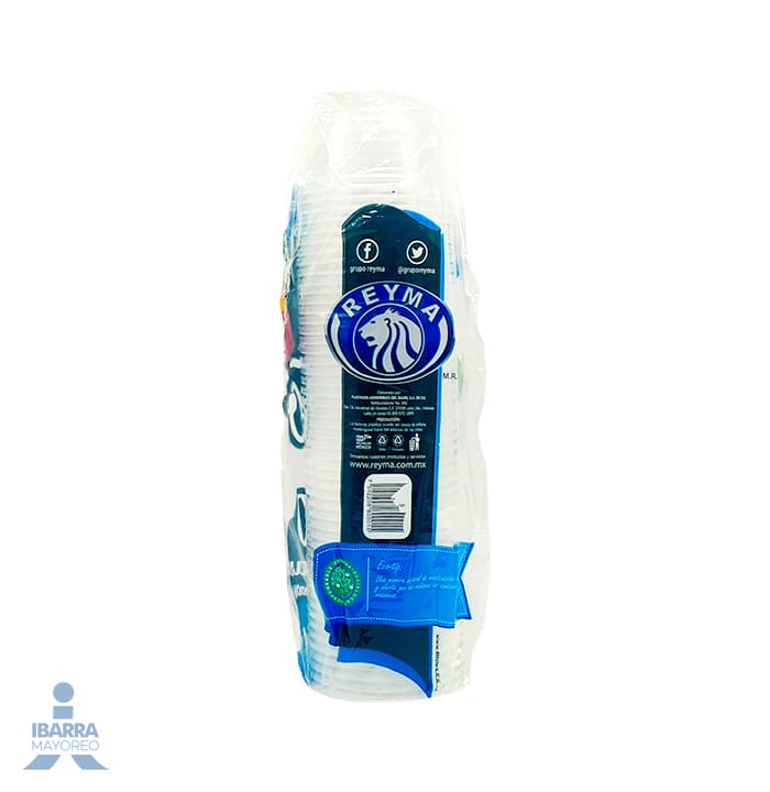 vaso plastico reyma no 4a 50 pzas | Ibarra Mayoreo