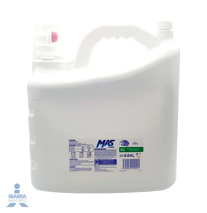 detergente liquido mas color 6 64 l | Ibarra Mayoreo