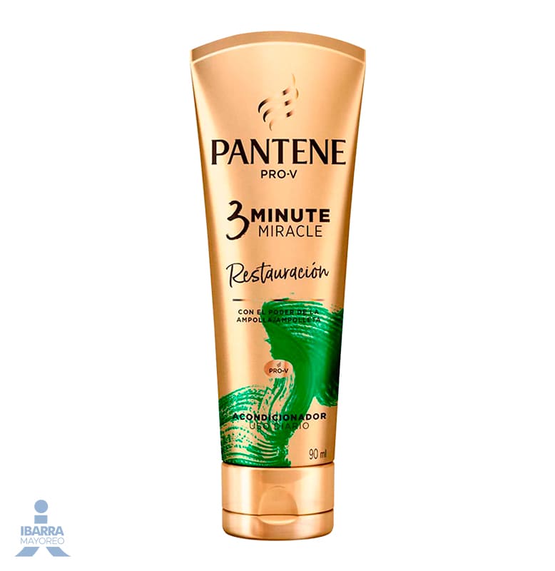 acondicionador pantene restauracion 3mm 90 ml | Ibarra Mayoreo