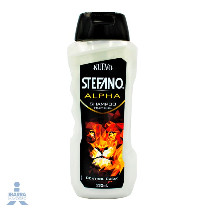 shampoo stefano alpha 532 ml | Ibarra Mayoreo