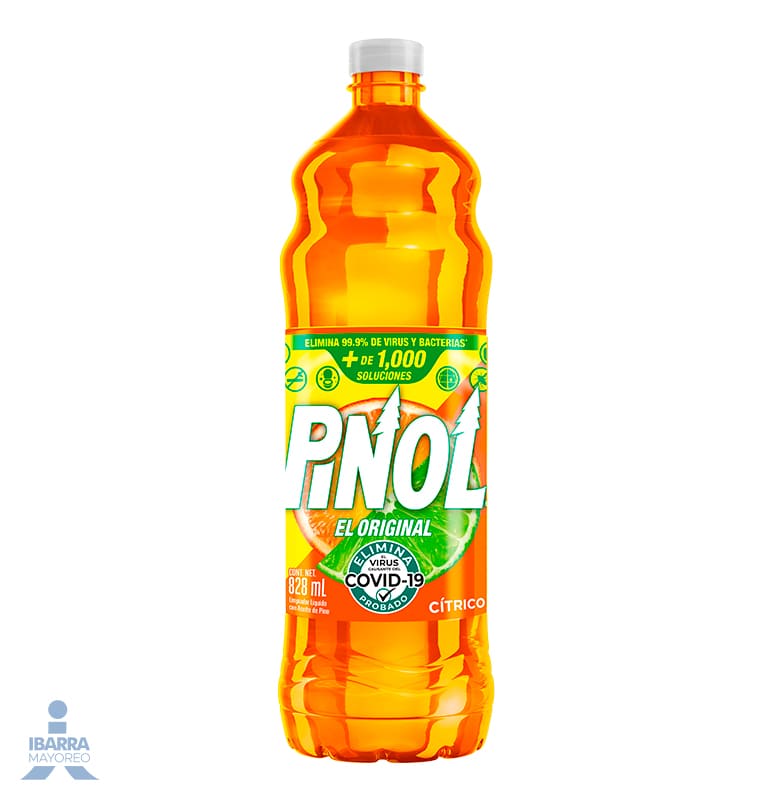 limpiador pinol original citrico 828 ml | Ibarra Mayoreo