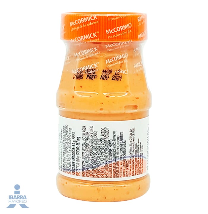 mayonesa mccormick con chipotle 110 g | Ibarra Mayoreo