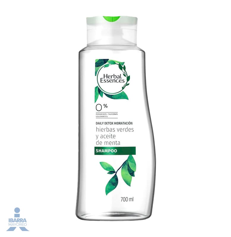 shampoo herbal essences hierbas verdes y menta 700 ml | Ibarra Mayoreo