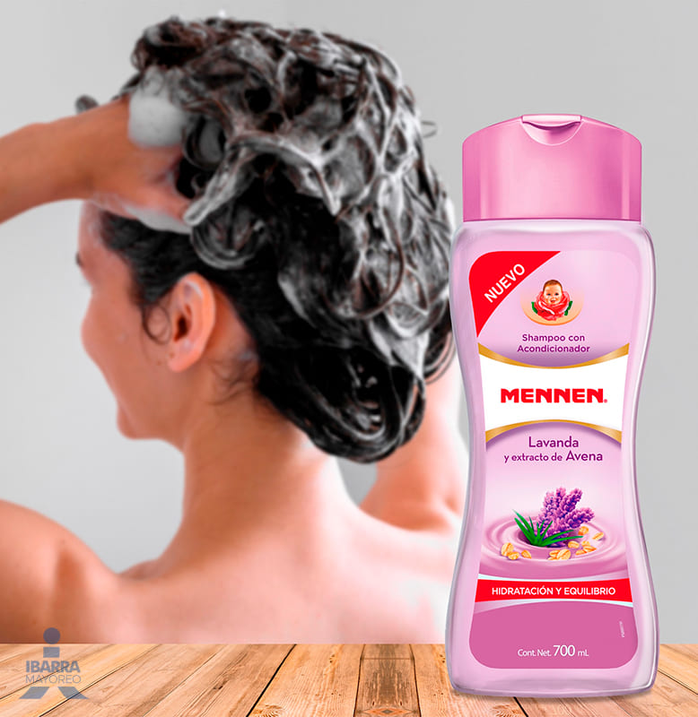 shampoo mennen lavanda y avena 700 ml | Ibarra Mayoreo