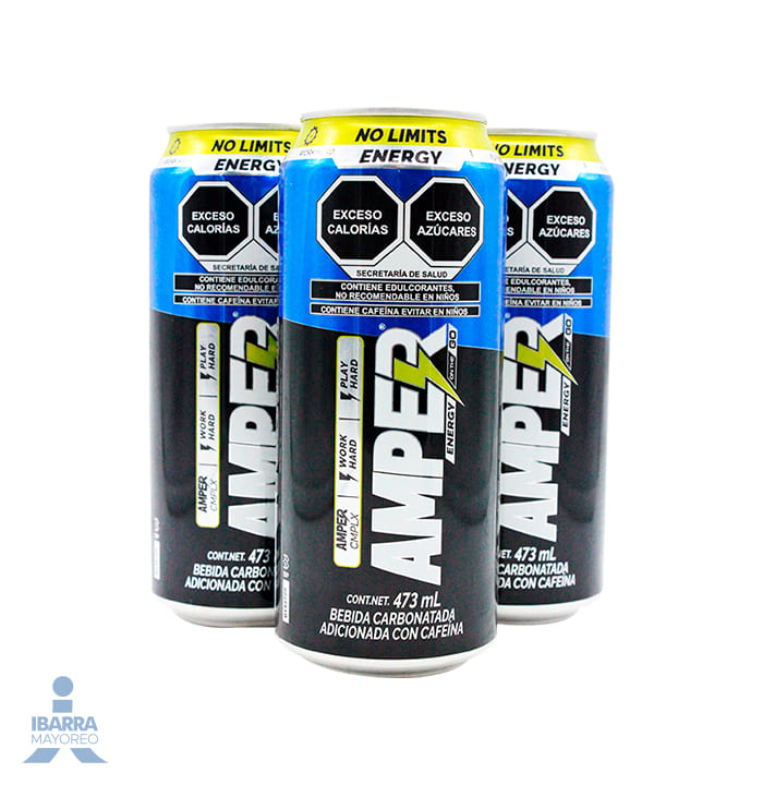 Bebida Amper Energy 473 Ml.