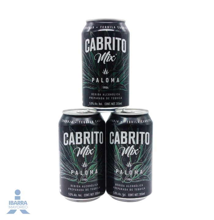 bebida alcoholica cabrito mix paloma 355 ml | Ibarra Mayoreo