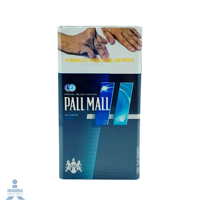 Cigarros Pall Mall Alaska Dusk 20s 1 Cajetilla.