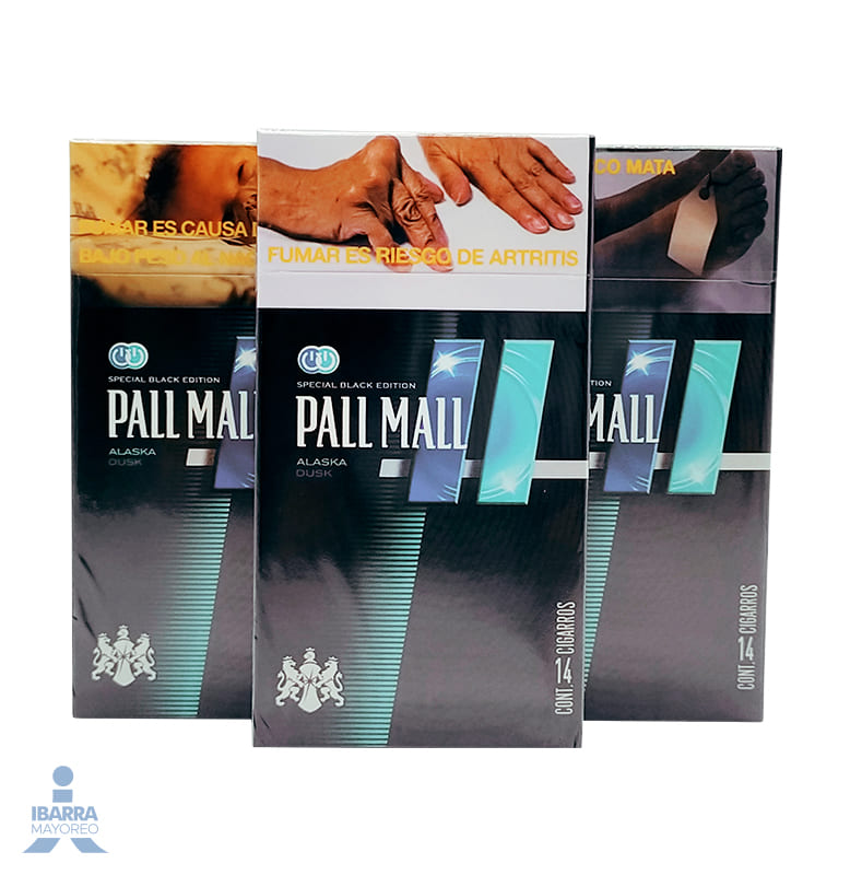 cigarros pall mall alaska dusk 14s 1 cajetilla | Ibarra Mayoreo