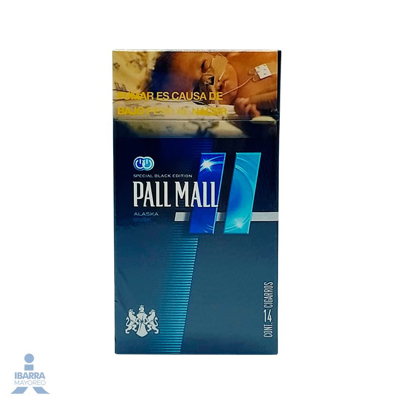 Cigarros Pall Mall Alaska Dusk 14s 1 Cajetilla | Ibarra Mayoreo