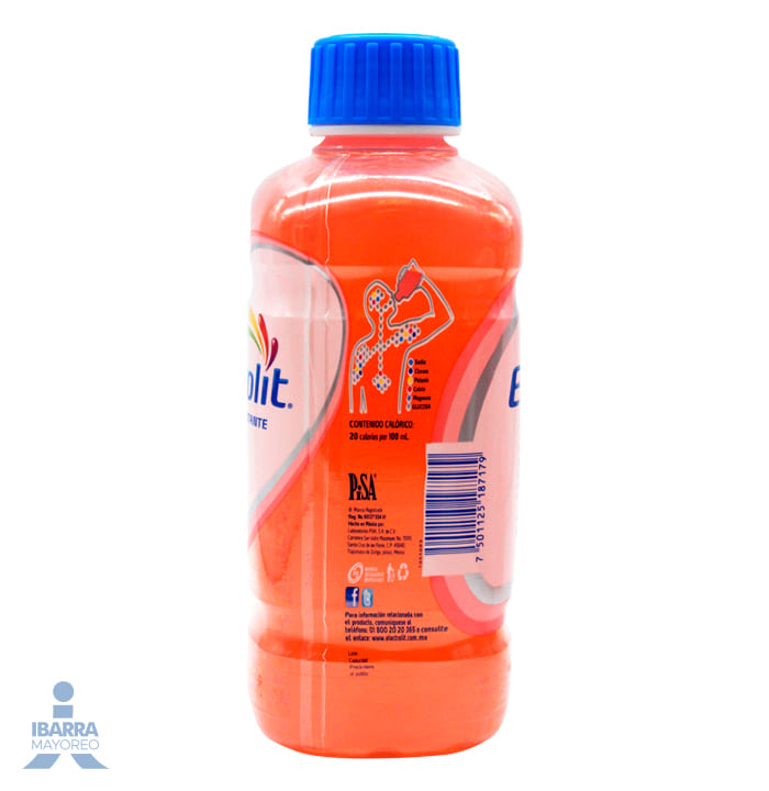 suero electrolit guayaba 625 ml | Ibarra Mayoreo