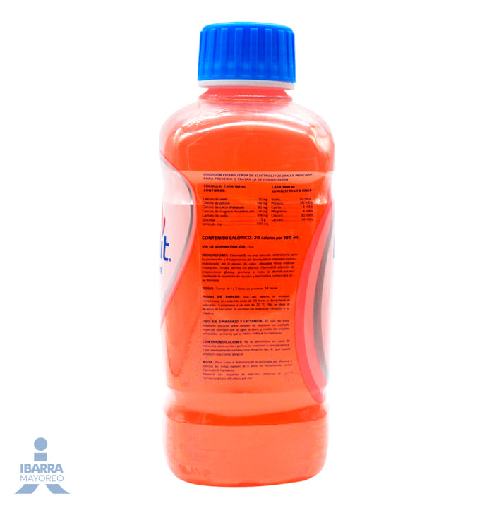 suero electrolit guayaba 625 ml | Ibarra Mayoreo