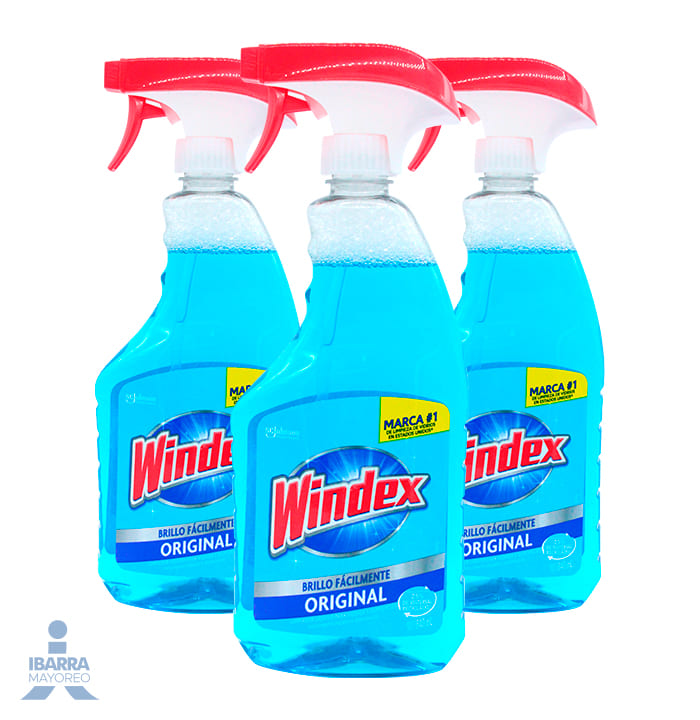 limpiador windex original atomizador 640 ml | Ibarra Mayoreo