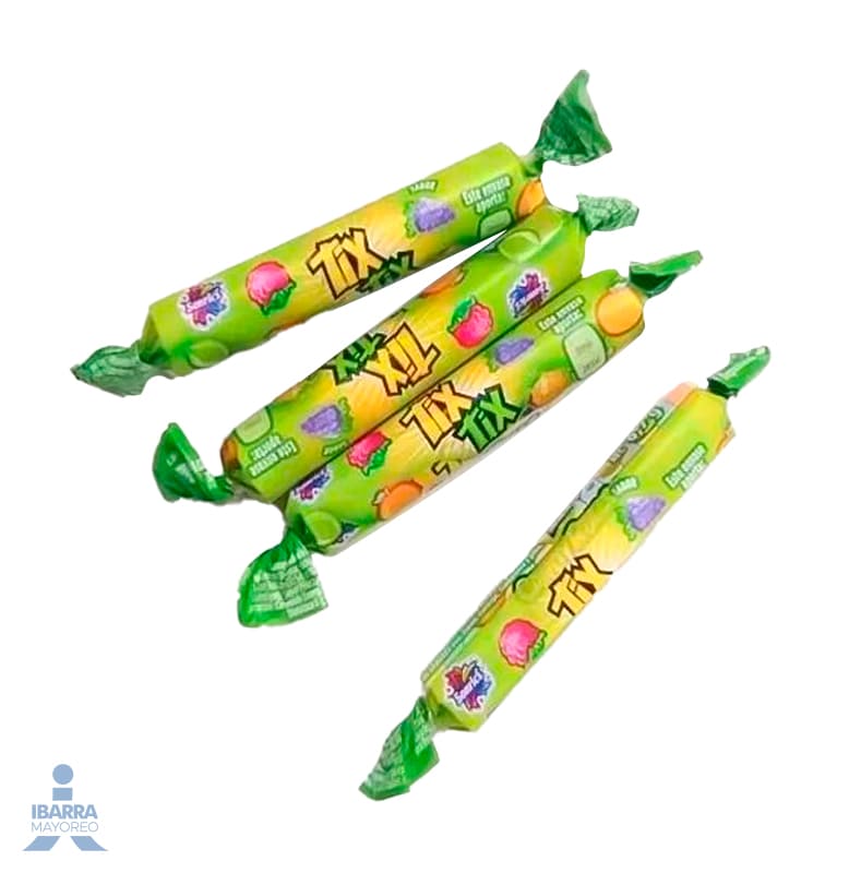 dulce sonrics tix tix candy rolls 40 pzas | Ibarra Mayoreo