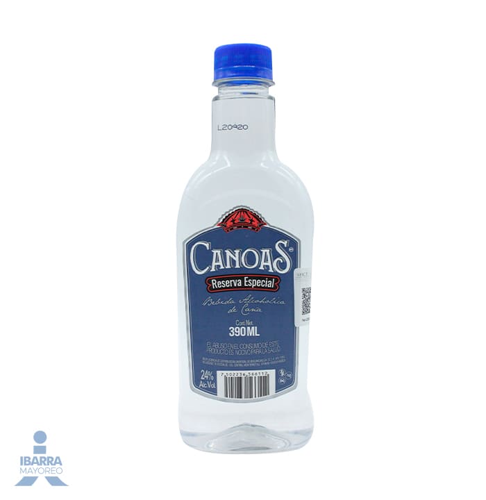 licor de cana canoas 390 ml | Ibarra Mayoreo