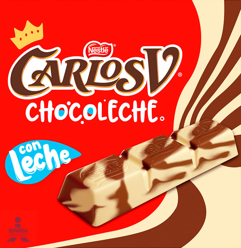 chocolate carlos v chocoleche 10/17 g | Ibarra Mayoreo