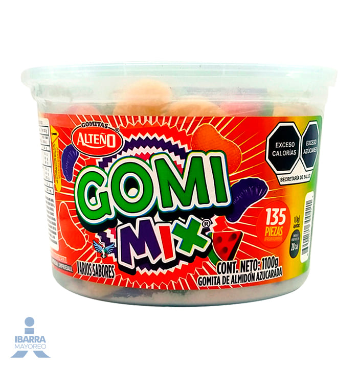 goma alteno gomi mix con azucar 1 1 kg | Ibarra Mayoreo
