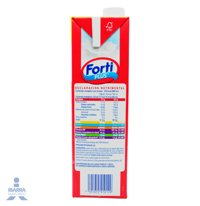 LECHE FORTI LECHE LT – Súper La Mas Chiquita, 40% OFF