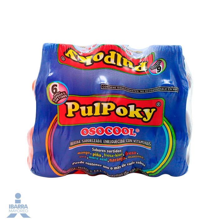 bebida poky surtido 6/190 ml | Ibarra Mayoreo