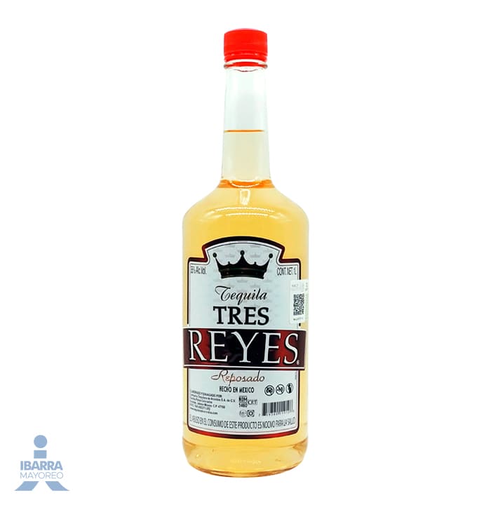 tequila tres reyes reposado 1 l | Ibarra Mayoreo