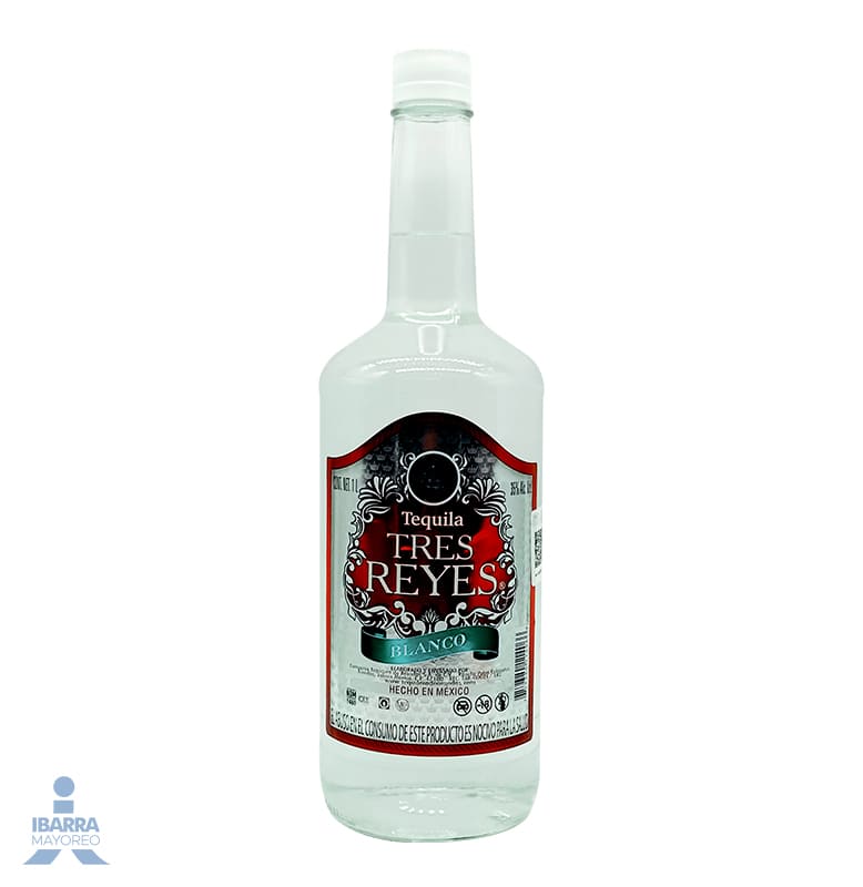 tequila tres reyes blanco 1 l | Ibarra Mayoreo