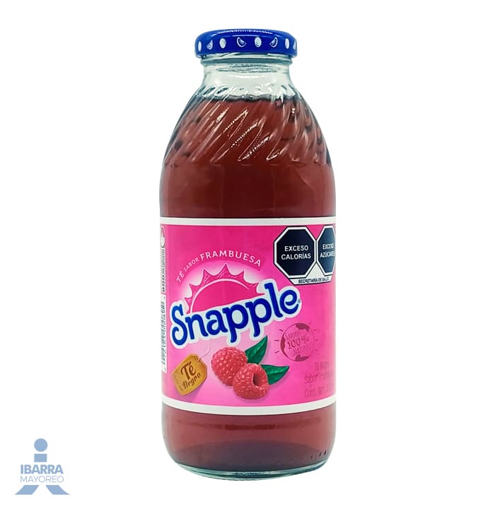 te snapple frambuesa 473 ml | Ibarra Mayoreo