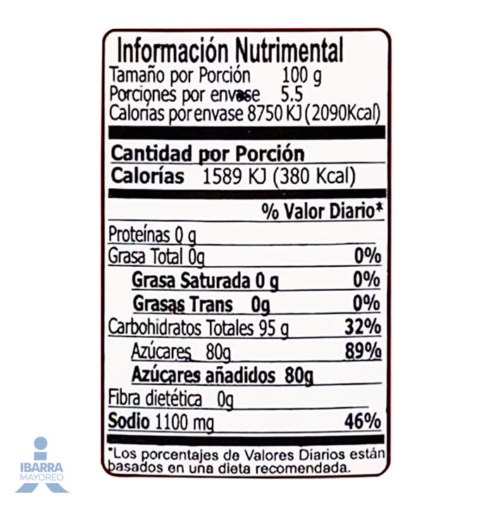 banderilla picao popti rico tamarindo mini 50 pzas | Ibarra Mayoreo