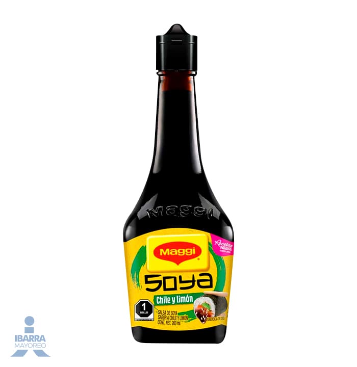 salsa de soya maggi toreada 200 ml | Ibarra Mayoreo