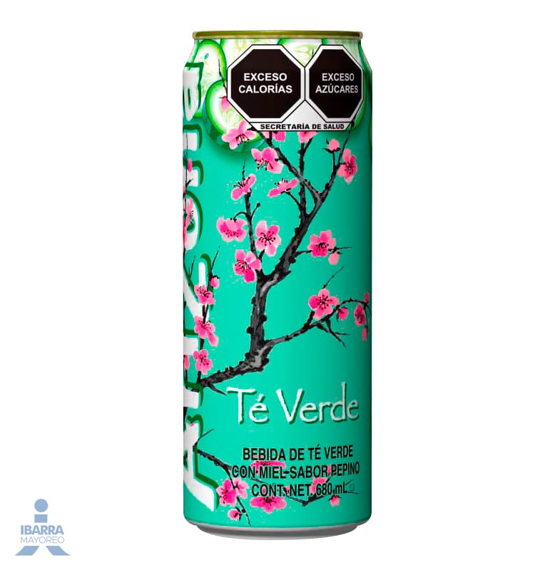 bebida arizona verde con pepino 680 ml | Ibarra Mayoreo