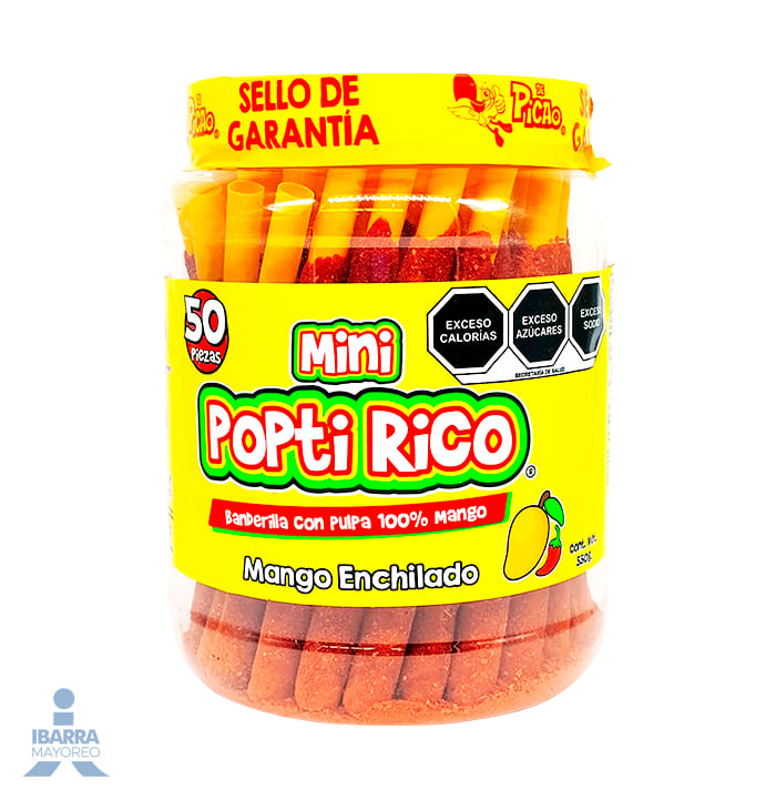 banderilla picao popti rico mango mini 50 pzas | Ibarra Mayoreo