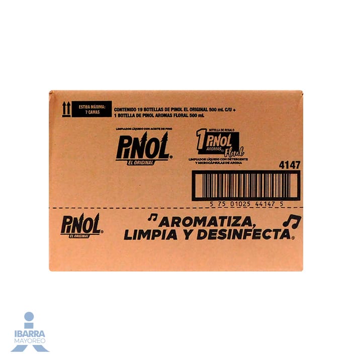 limpiador pinol 19/500 ml + 1 pinol aromas 500 ml | Ibarra Mayoreo