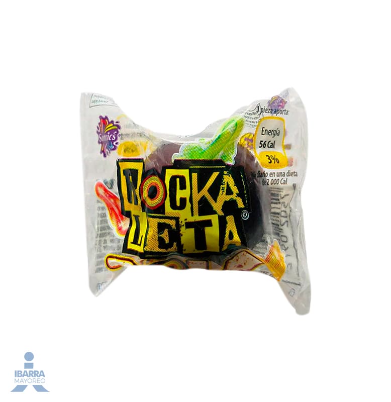 dulce sonric s rockaleta bola 20 pzas | Ibarra Mayoreo