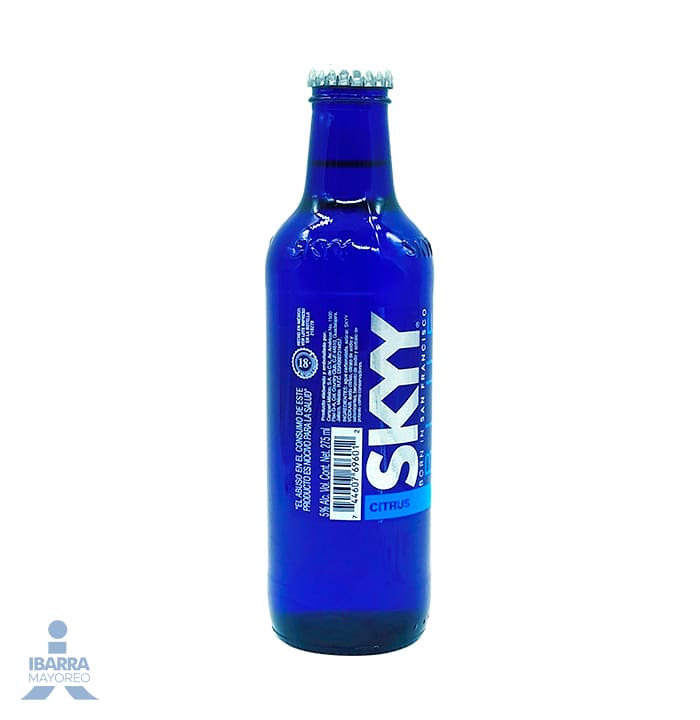 bebida skyy blue citrus 275 ml | Ibarra Mayoreo