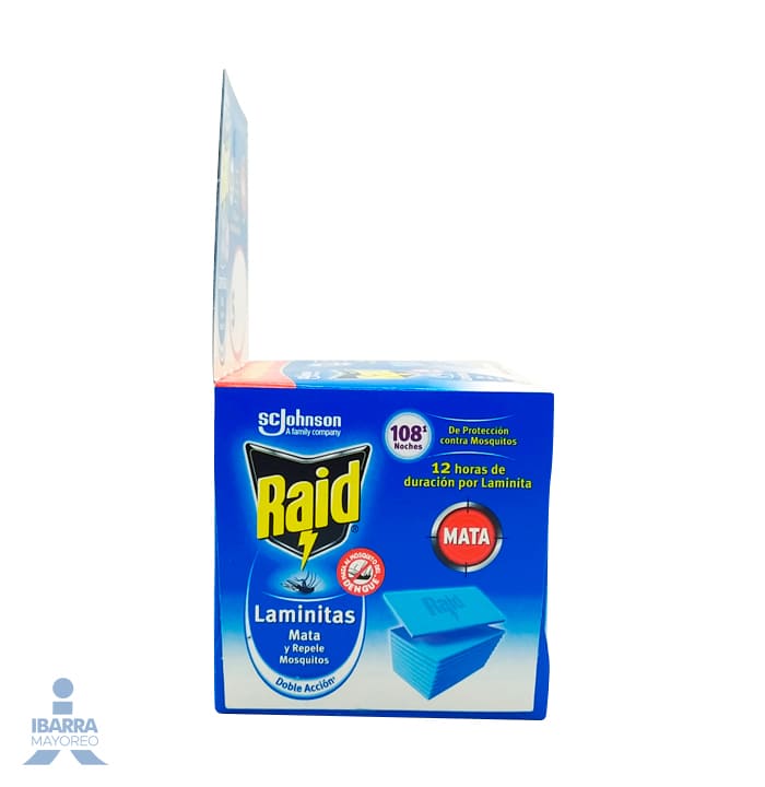 insecticida raid laminitas 108 gratis aparato | Ibarra Mayoreo