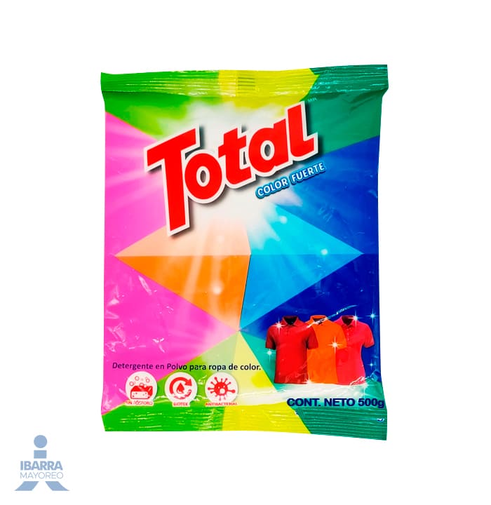 detergente total color 500 g | Ibarra Mayoreo